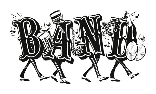 Marching Band Instruments Vector Illustrations, Royalty-Free Vector ... Marching Band Instruments Vector Illustrations, Royalty-Free Vector ...