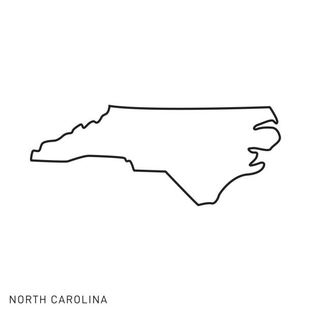 North Carolina Map Outline stock vectors - iStock North Carolina Map Outline stock vectors - iStock