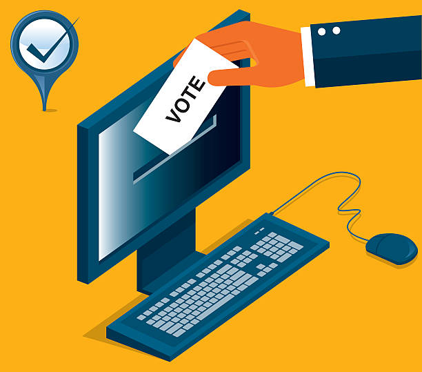 Electronic Voting Illustrations, Royalty-Free Vector Graphics & Clip ... Electronic Voting Illustrations, Royalty-Free Vector Graphics & Clip ...