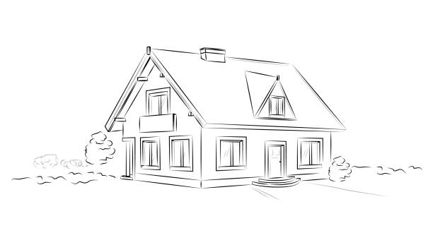 Architectural Sketches Of Houses Architectural Sketches Of Houses