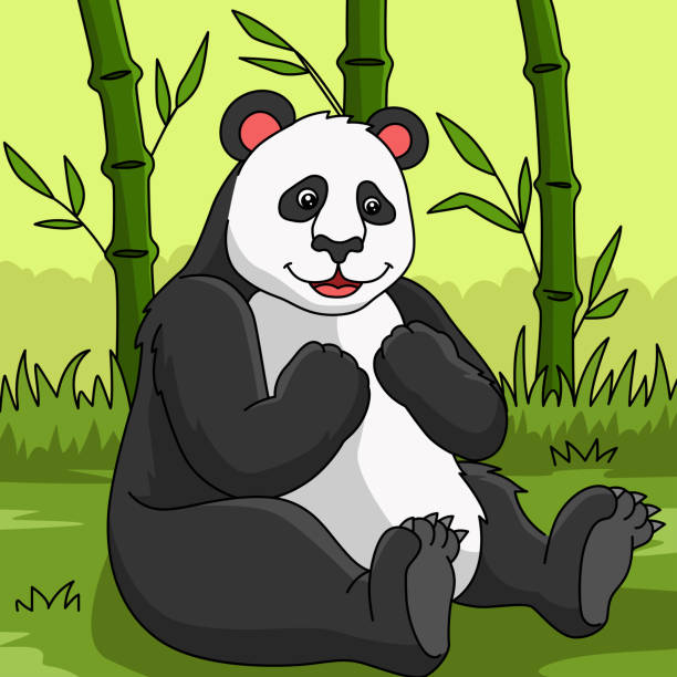 Bamboo Panda Coloring Page Illustrations, Royalty-Free Vector Graphics ... Bamboo Panda Coloring Page Illustrations, Royalty-Free Vector Graphics ...