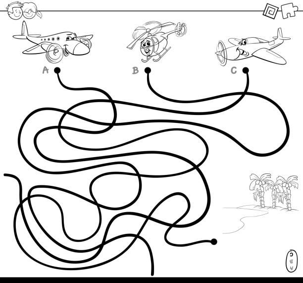 Helicopter Coloring Page Illustrations, Royalty-Free Vector Graphics ... Helicopter Coloring Page Illustrations, Royalty-Free Vector Graphics ...
