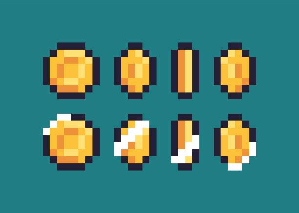 Coin Sprite Pixel Art Coin Sprite Pixel Art