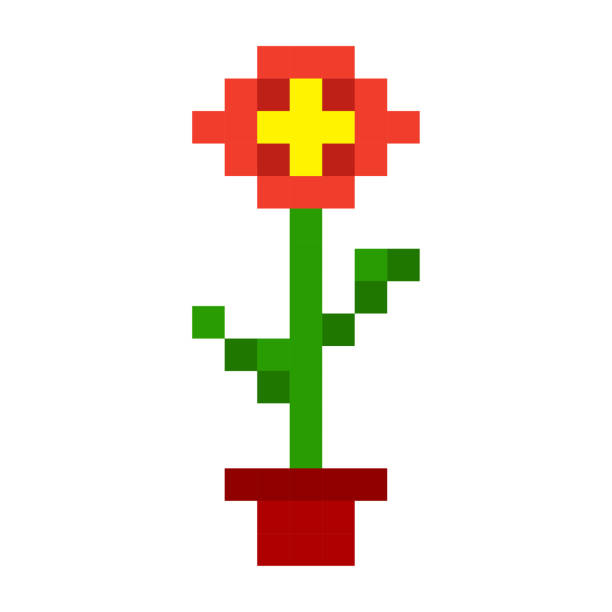 Flower Pixels Illustrations, Royalty-Free Vector Graphics & Clip Art ... Flower Pixels Illustrations, Royalty-Free Vector Graphics & Clip Art ...