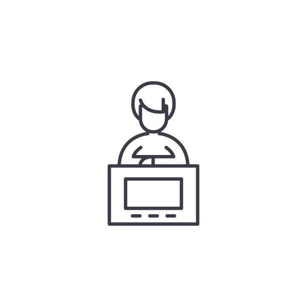 Politician Reporter Election Vote Pictogram Illustrations, Royalty-Free ... Politician Reporter Election Vote Pictogram Illustrations, Royalty-Free ...