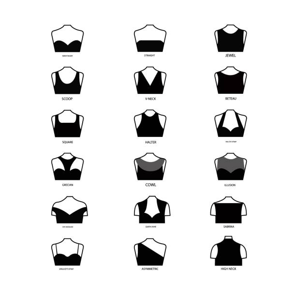 Neckline Stock Photos, Pictures & Royalty-Free Images - iStock Neckline Stock Photos, Pictures & Royalty-Free Images - iStock