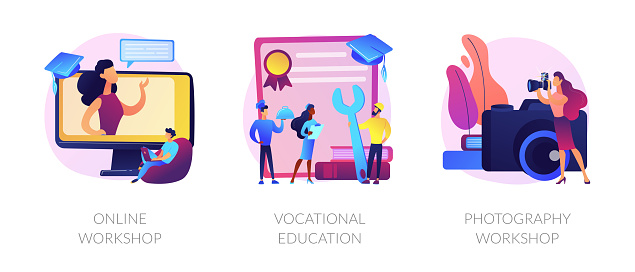 Professional Learning Vector Concept Metaphors Stock Illustration ... Professional Learning Vector Concept Metaphors Stock Illustration ...