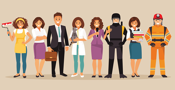 Professions Stock Illustration - Download Image Now - iStock Professions Stock Illustration - Download Image Now - iStock