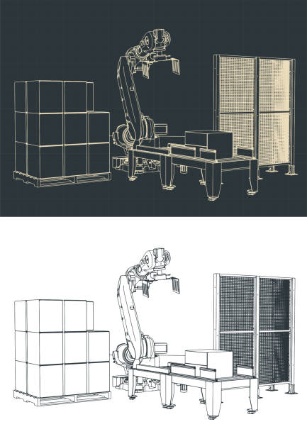 Palletizing Automation Illustrations, Royalty-Free Vector Graphics ... Palletizing Automation Illustrations, Royalty-Free Vector Graphics ...