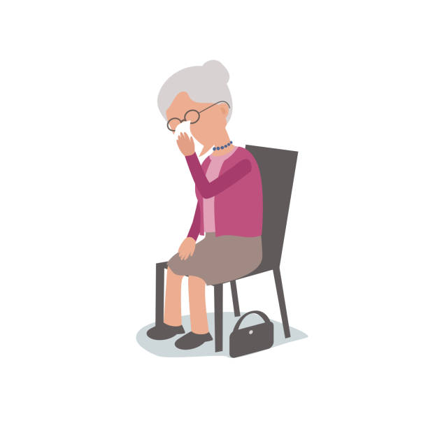 Sad Old Lady Illustrations, Royalty-Free Vector Graphics & Clip Art ... Sad Old Lady Illustrations, Royalty-Free Vector Graphics & Clip Art ...