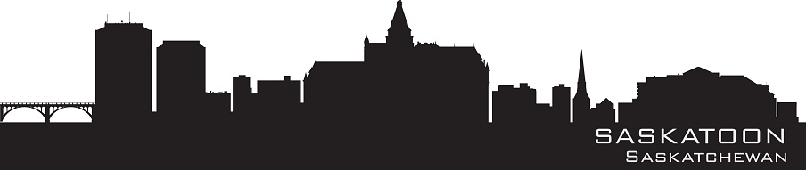 Saskatoon Saskatchewan Canada City Skyline Silhouette Stock ... Saskatoon Saskatchewan Canada City Skyline Silhouette Stock ...