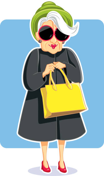 Funny Old Lady Illustrations, Royalty-Free Vector Graphics & Clip Art ... Funny Old Lady Illustrations, Royalty-Free Vector Graphics & Clip Art ...