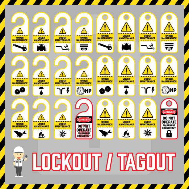 Lockout Tagout Illustrations, Royalty-Free Vector Graphics & Clip Art ... Lockout Tagout Illustrations, Royalty-Free Vector Graphics & Clip Art ...