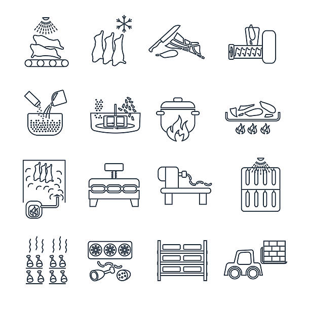 Best Meat Processing Illustrations, Royalty-Free Vector Graphics & Clip ... Best Meat Processing Illustrations, Royalty-Free Vector Graphics & Clip ...