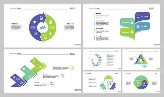 Seven Consulting Slide Templates Set Stock Illustration - Download ... Seven Consulting Slide Templates Set Stock Illustration - Download ...
