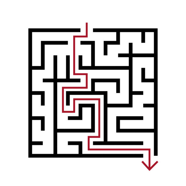 Royalty Free Simple Maze Clip Art, Vector Images & Illustrations - iStock Royalty Free Simple Maze Clip Art, Vector Images & Illustrations - iStock