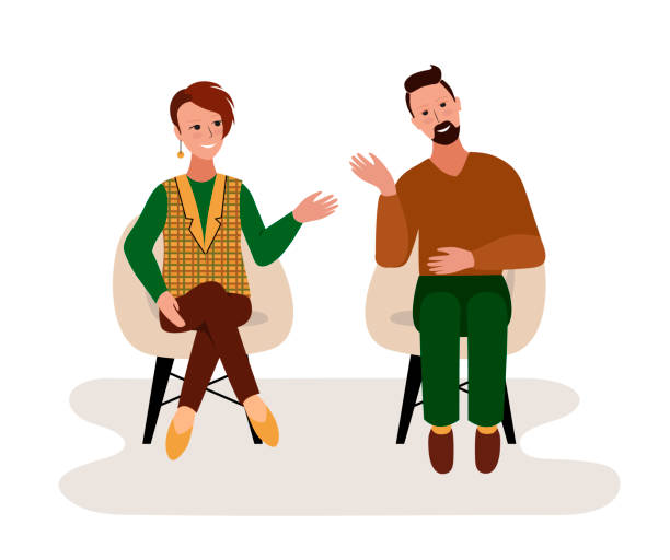 Stranger Conversation stock vectors - iStock Stranger Conversation stock vectors - iStock