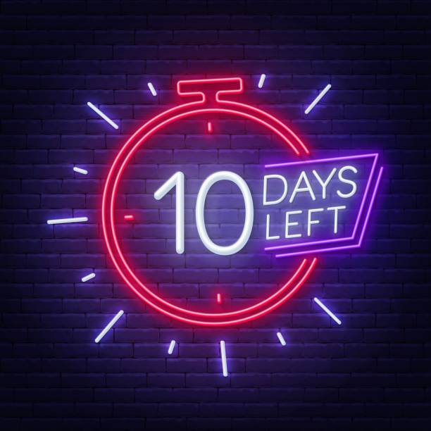 10 Day Countdown stock vectors - iStock 10 Day Countdown stock vectors - iStock
