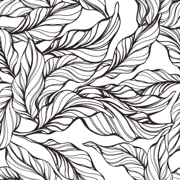 Hand Drawn Leaf Pattern Stock Photos, Pictures & Royalty-Free Images ... Hand Drawn Leaf Pattern Stock Photos, Pictures & Royalty-Free Images ...