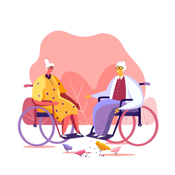 Old Woman Feeding Birds Illustrations, Royalty-Free Vector Graphics ... Old Woman Feeding Birds Illustrations, Royalty-Free Vector Graphics ...