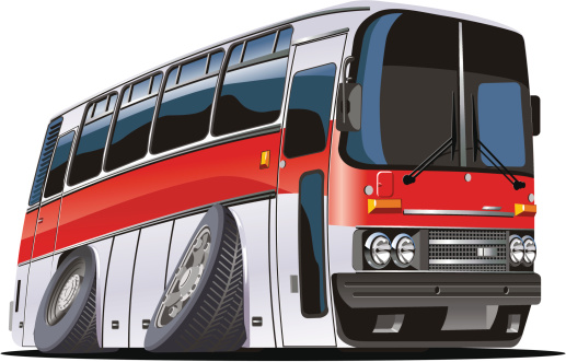 Vector Cartoon Tourist Bus Stock Illustration - Download Image Now - iStock Vector Cartoon Tourist Bus Stock Illustration - Download Image Now - iStock