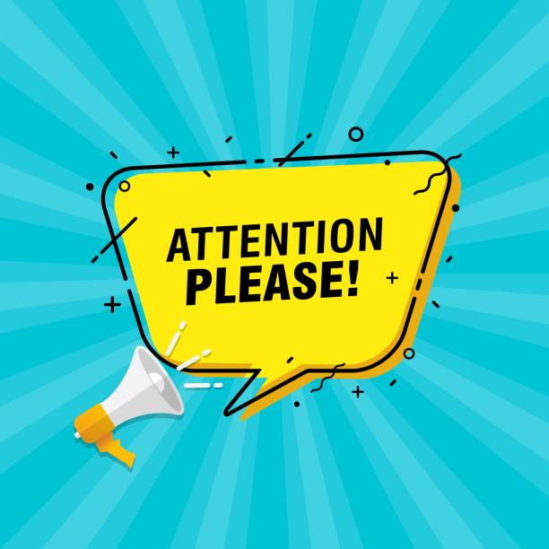 Attention Please Illustrations, Royalty-Free Vector Graphics & Clip Art ... Attention Please Illustrations, Royalty-Free Vector Graphics & Clip Art ...