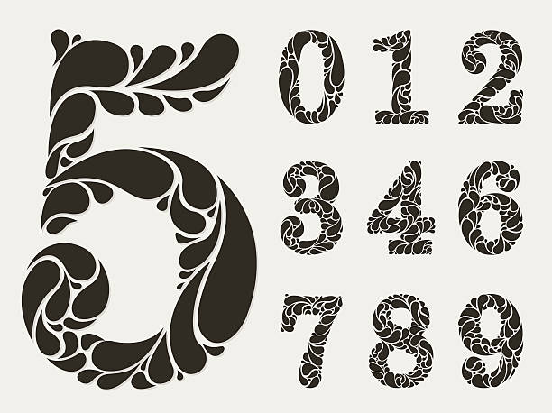 Fancy Numbers Illustrations, Royalty-Free Vector Graphics & Clip Art ... Fancy Numbers Illustrations, Royalty-Free Vector Graphics & Clip Art ...