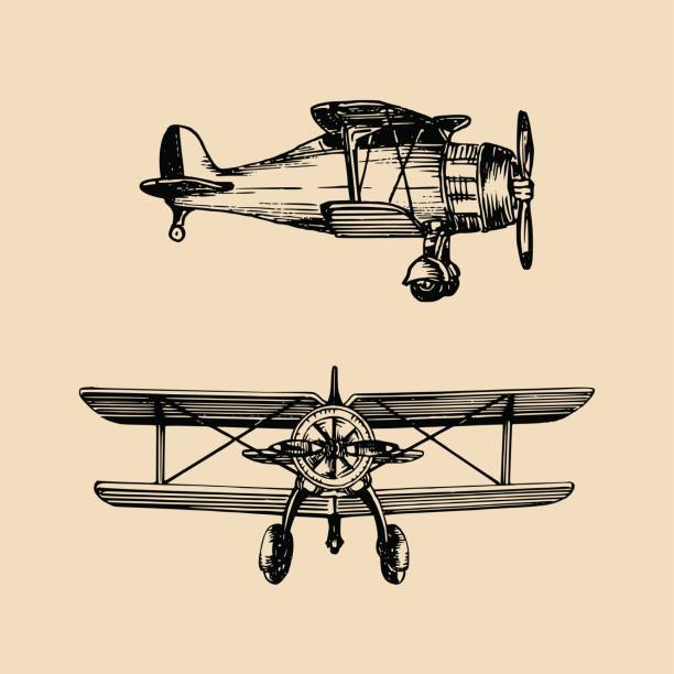 Old Airplane Illustrations, Royalty-Free Vector Graphics & Clip Art ... Old Airplane Illustrations, Royalty-Free Vector Graphics & Clip Art ...