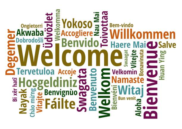 Welcome In Different Languages Stock Photos, Pictures & Royalty-Free ... Welcome In Different Languages Stock Photos, Pictures & Royalty-Free ...