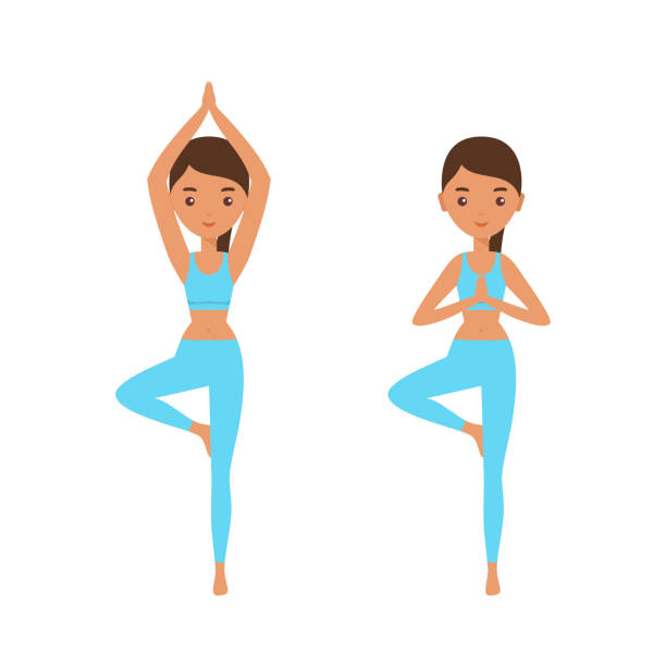 Tree Pose Illustrations, Royalty-Free Vector Graphics & Clip Art - iStock Tree Pose Illustrations, Royalty-Free Vector Graphics & Clip Art - iStock