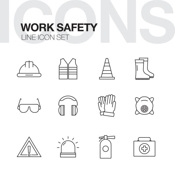 Workplace Safety Icons Illustrations, Royalty-Free Vector Graphics ... Workplace Safety Icons Illustrations, Royalty-Free Vector Graphics ...